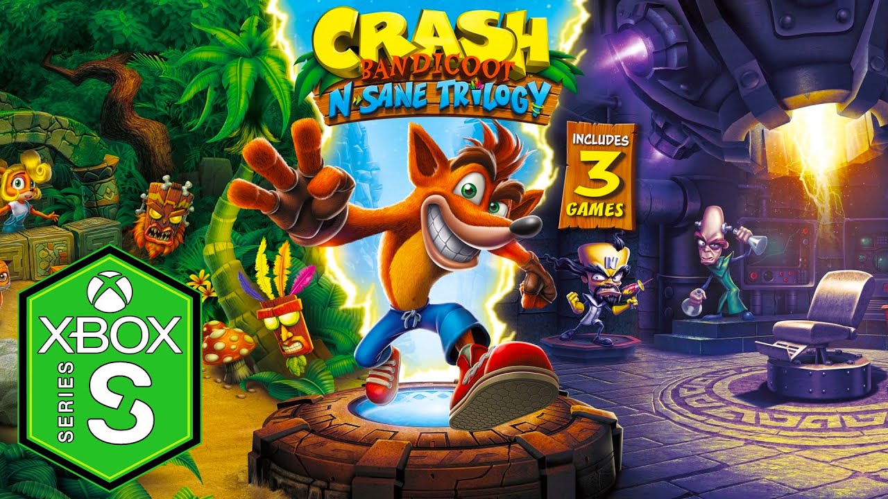 Crash Bandicoot Xbox Series S Gameplay Review [N Sane Trilogy] [Xbox ...