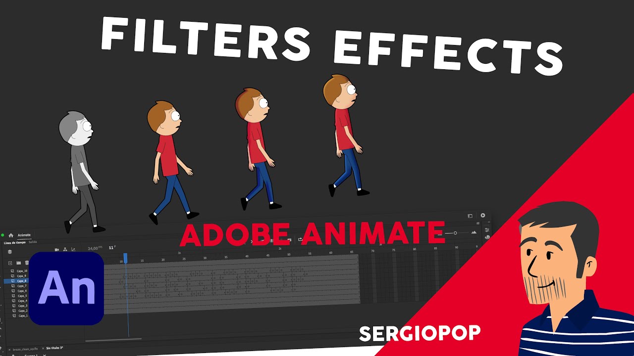 Filter Effects. Adobe Animate - YouTube
