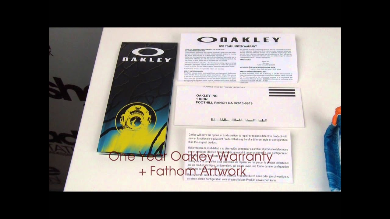 Oakley Fathom Collection Garage Rock Sunglasses Video Overview | Shade ...