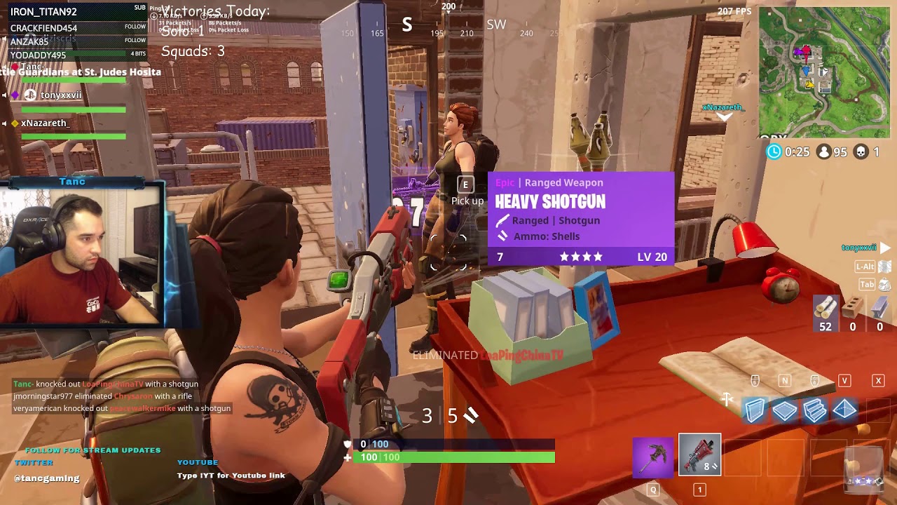 Twitch Squads Highlights - Fortnite Battle Royale - Tanc - YouTube