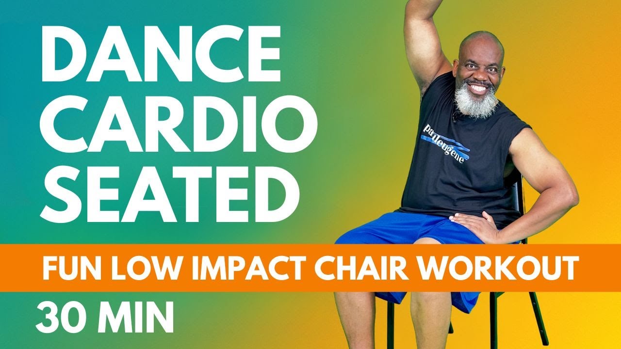 This Seated Dance Cardio Workout Will Make You Smile! - YouTube