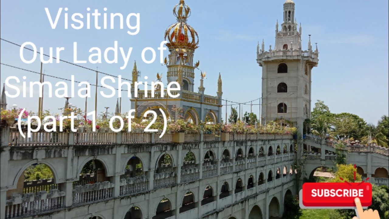 Visiting Our Lady of Simala Shrine (part 1 of 2) - YouTube