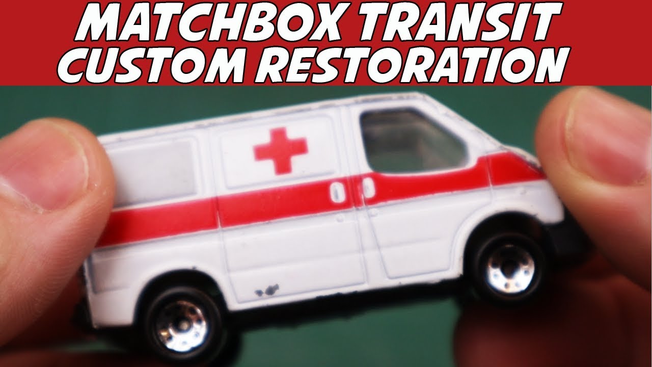 Matchbox Ford Transit Mk5 Restoration - Custom Resto - YouTube