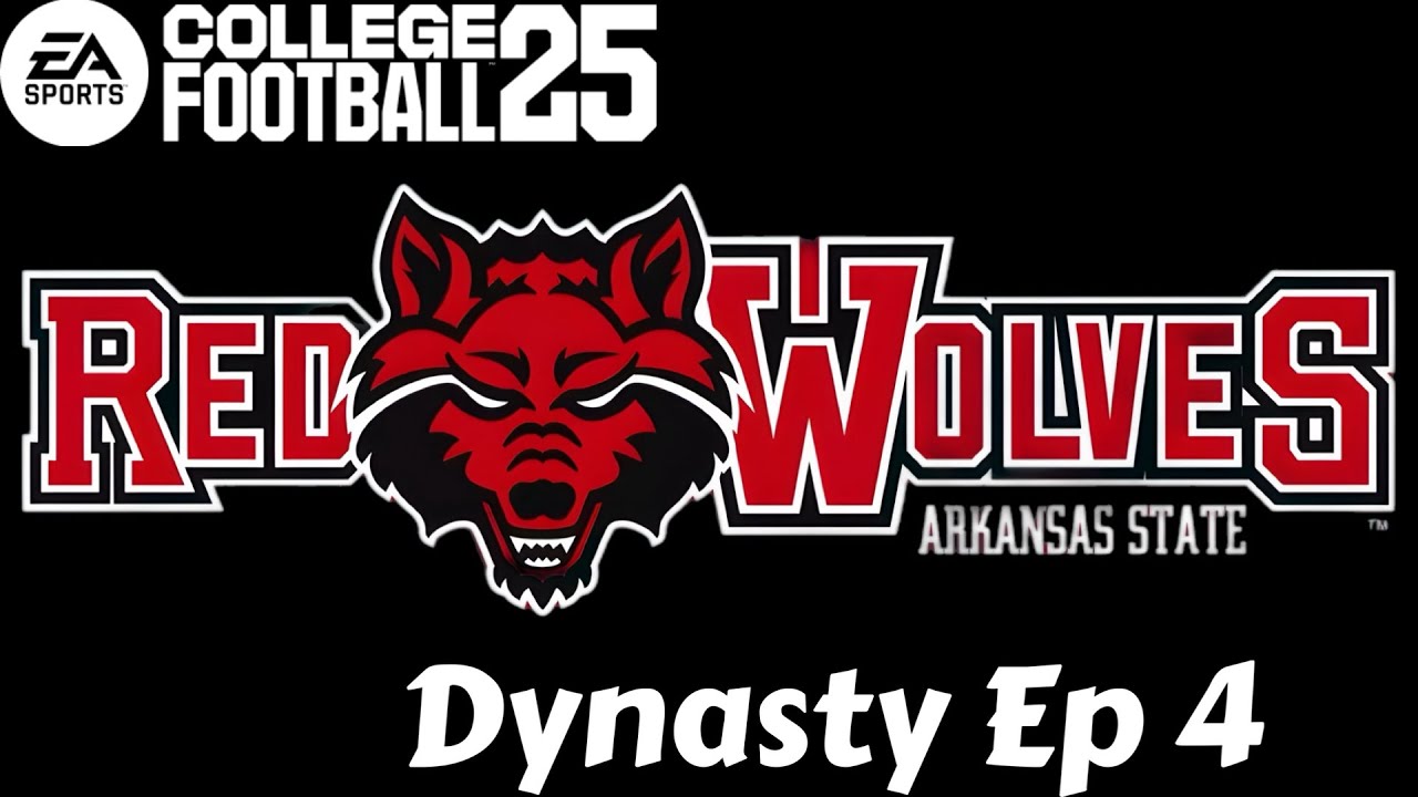 Ncaa College Football 25 Red Wolves Dynasty Ep 4 Gameplay ...