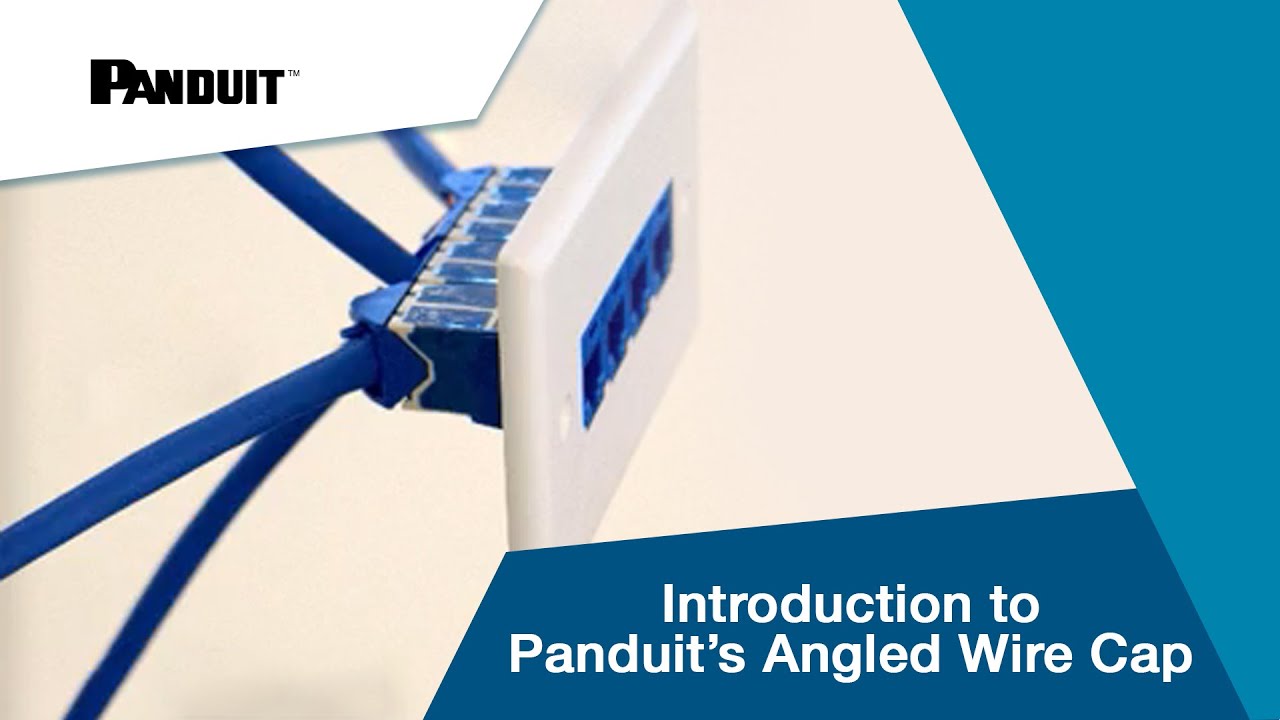 Introduction to Panduit’s Angled Wire Cap - YouTube