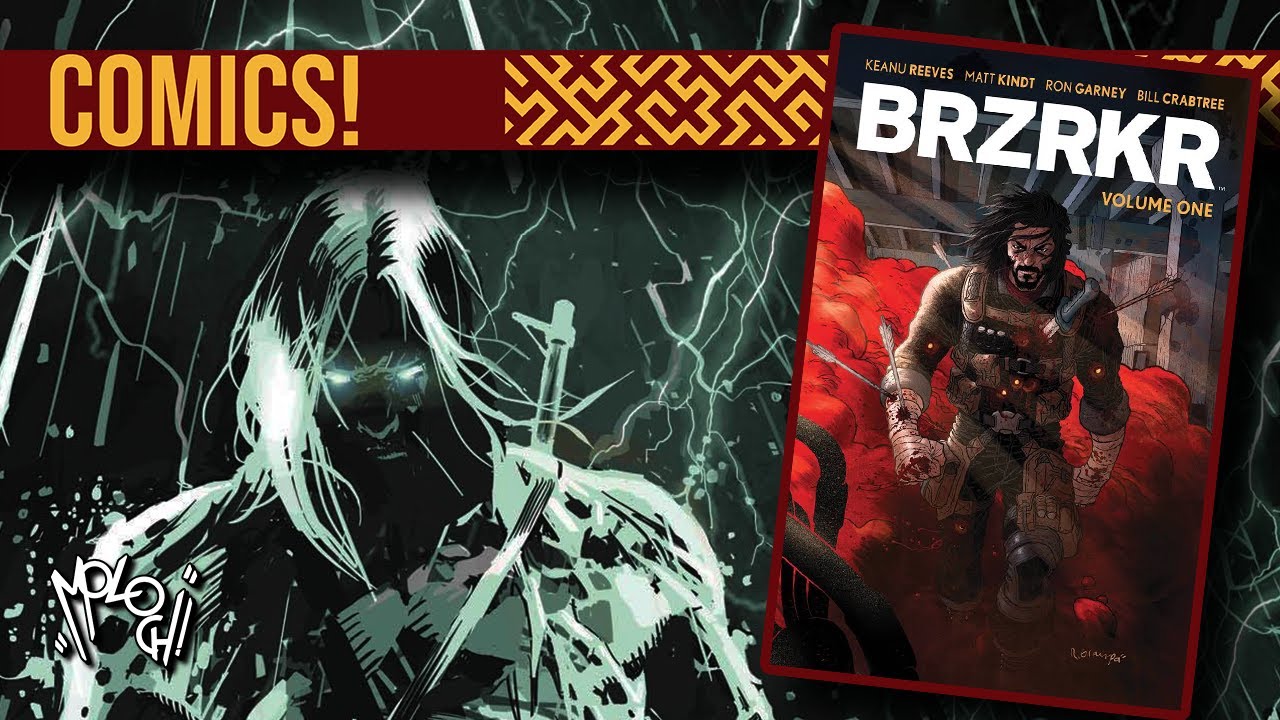 COMICS! BRZRKR featuring Keanu Reeves - YouTube