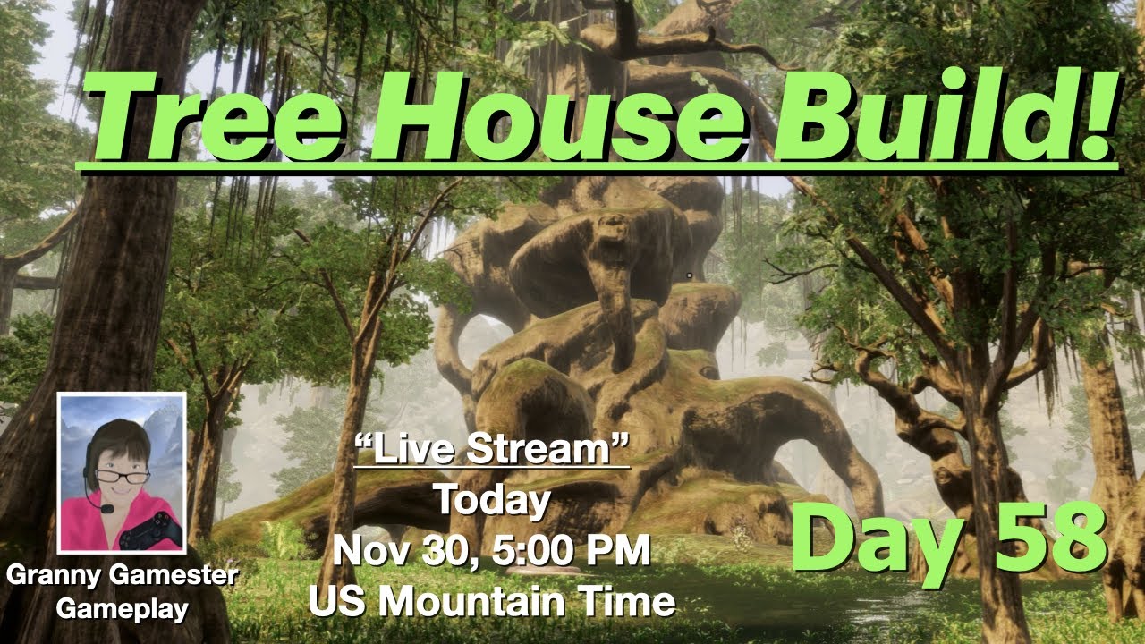 Tree House Build! Savage Wilds Conan Exiles - YouTube