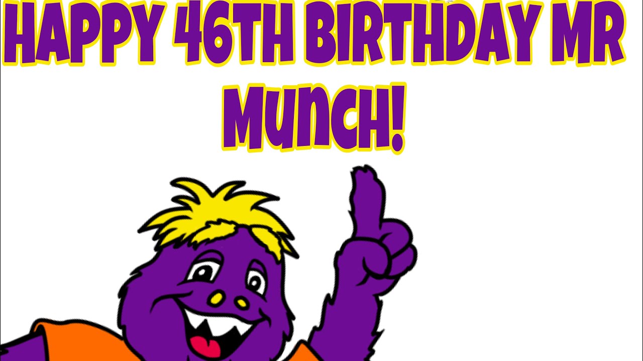 Mr Munch Turns 46 Today! - Happy Birthday Munch - CEC Video - YouTube