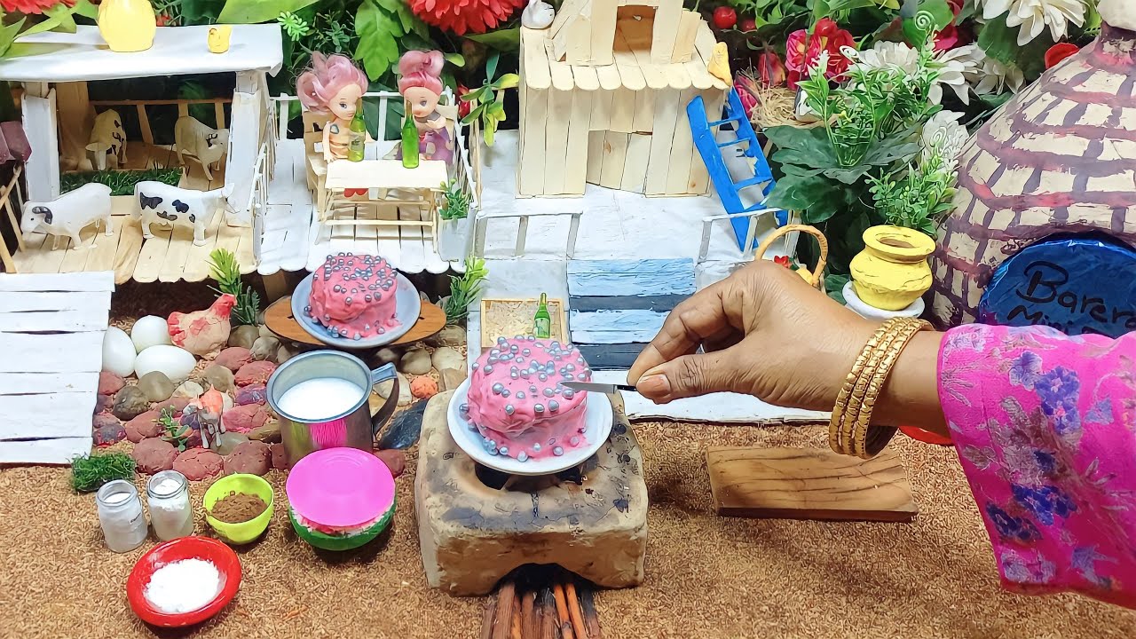 Mini Cakes|Miniature Cakes|Cake Decorating|Cake|Miniature - YouTube