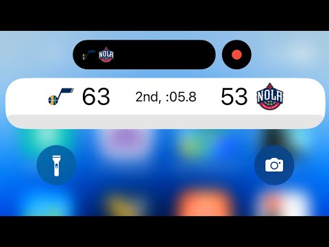 iOS 16.1 Live Activity on dynamic island 😲 - YouTube