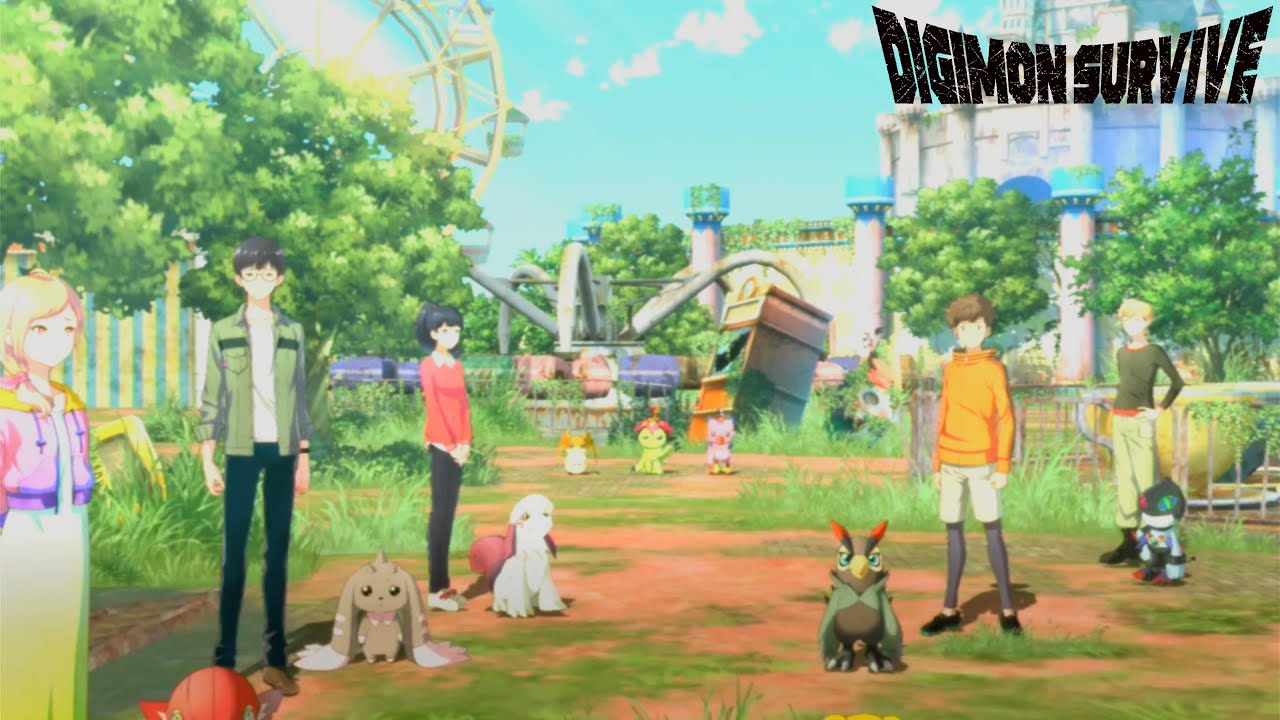 Digimon Survive - Visit amusement Park Area & Birdramon joined! Park ...