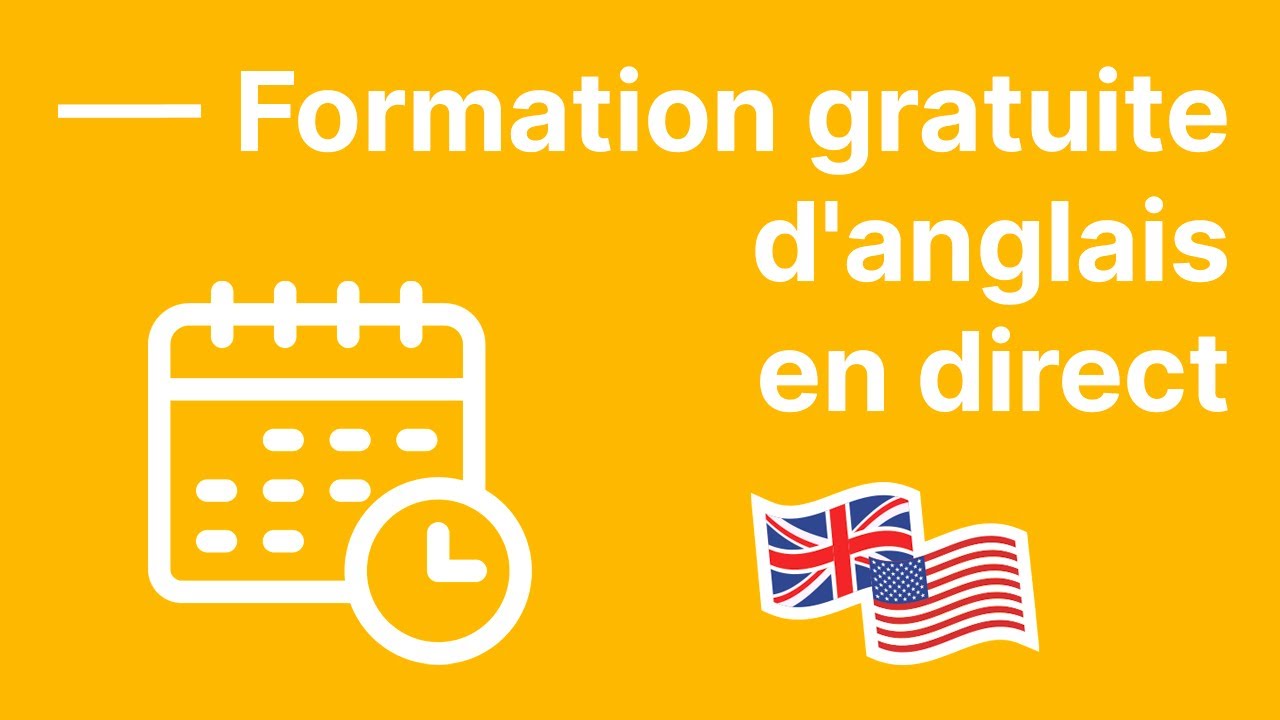 Formation d'Anglais Gratuite en Direct Ce Mardi 25 avril à 20h ! - YouTube
