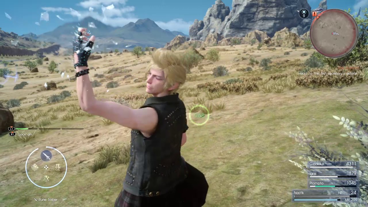 Final Fantasy XV - Magitek Assassins Battle - YouTube