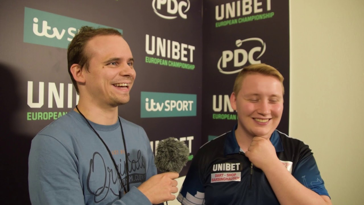 Interview Martin Schindler - European Darts Championship 2018 - YouTube