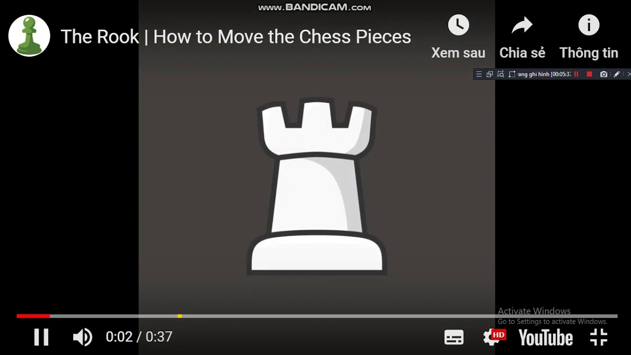 Learn to play chess. How to move pieces on chessboard? - YouTube