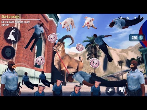 PIGS CAN FLY|| Goat simulator PAYDAY!! 2 - YouTube