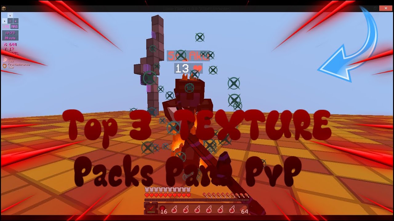 Top 3 Texture Pack Para Pot PvP|ft.Sr aku - YouTube