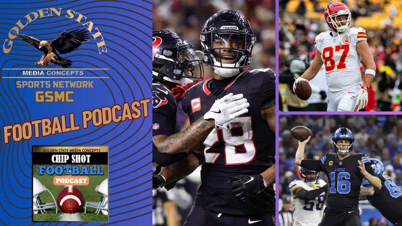 NFL Divisional Playoff Power Rankings | GSMC Chip Shot Football Podcast ...