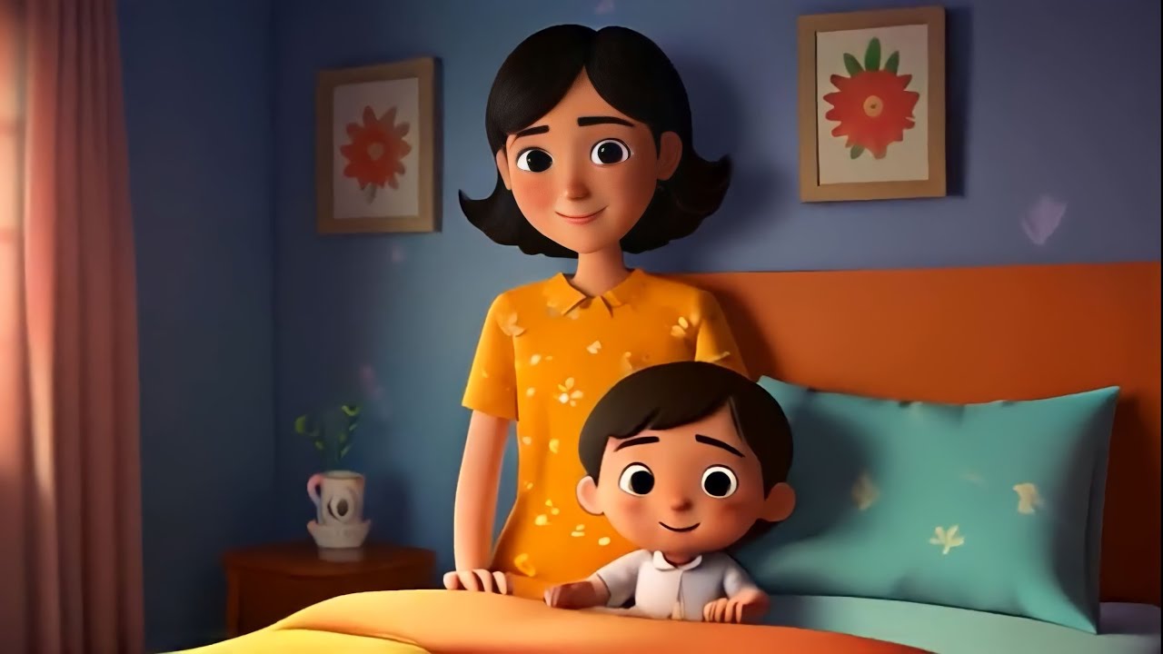 Pyari Maa | प्यारी माँ । kids rhymes Hindi | kids entertainment ...