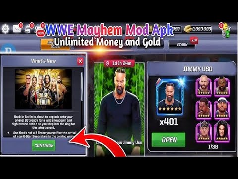WWE Mayhem Hack - Get Unlimited Gold In WWE Mayhem Mod Apk 2025. - YouTube