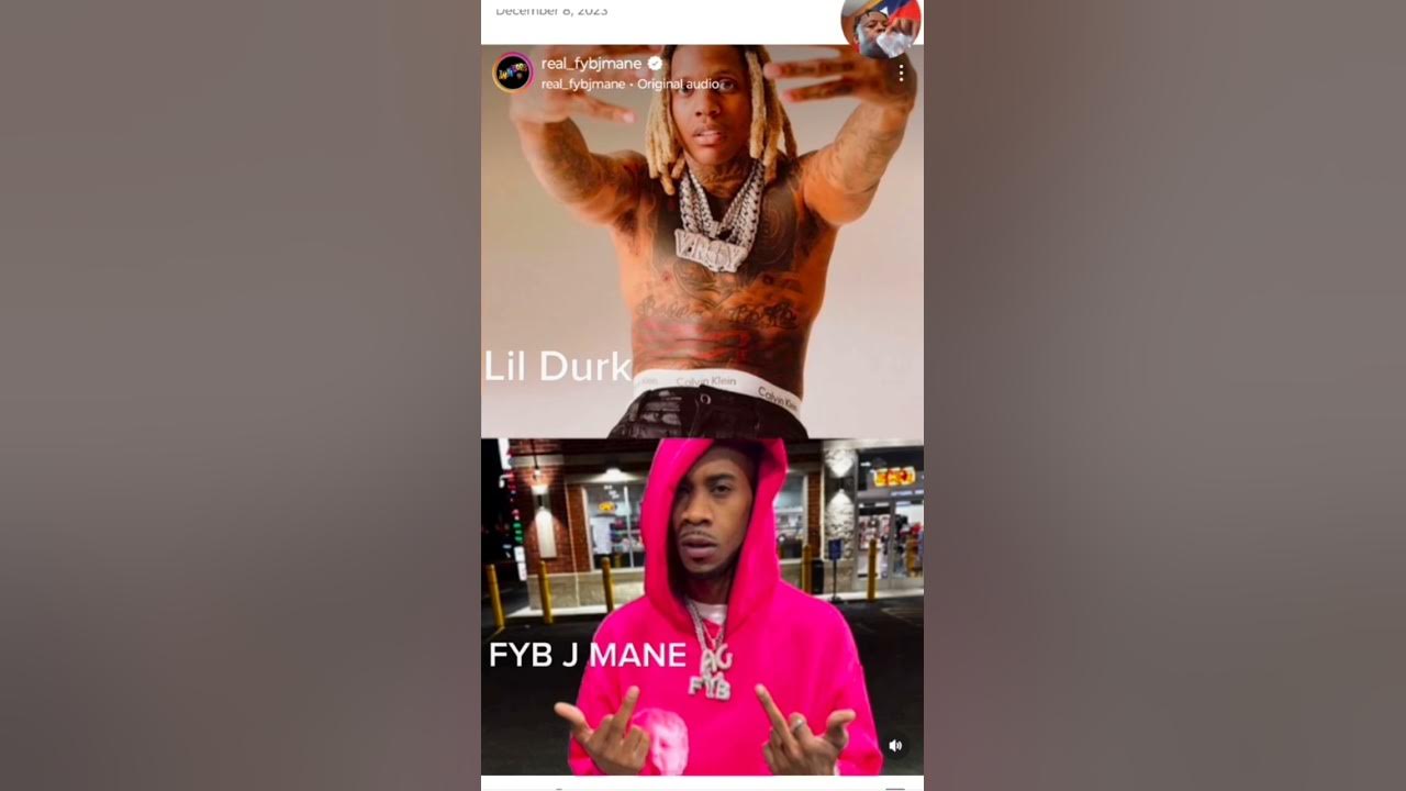 Finally LiL Durk Called Fyb J Mane To Speak About The Pushing The Peace Movement In Chicago ...