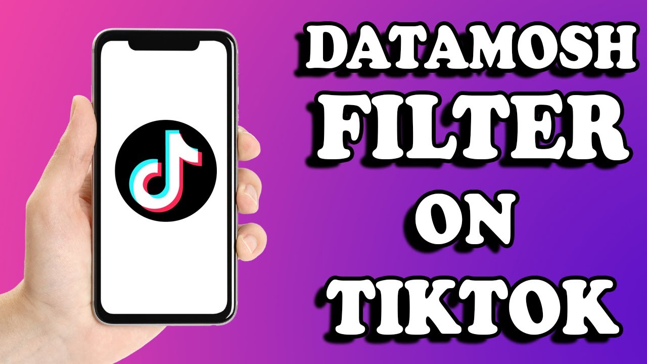 How to use datamosh filter on tiktok | Datamosh effect tiktok trend ...