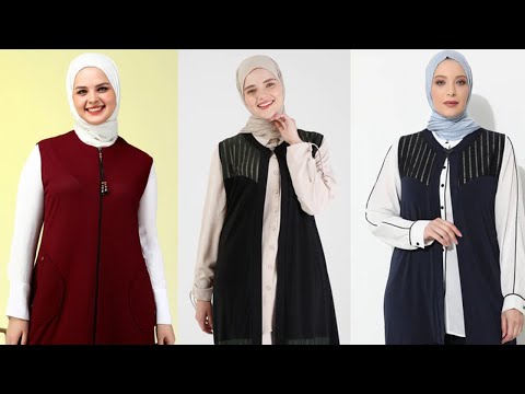 MODANİSA BÜYÜK BEDEN YELEK MODELLERİ