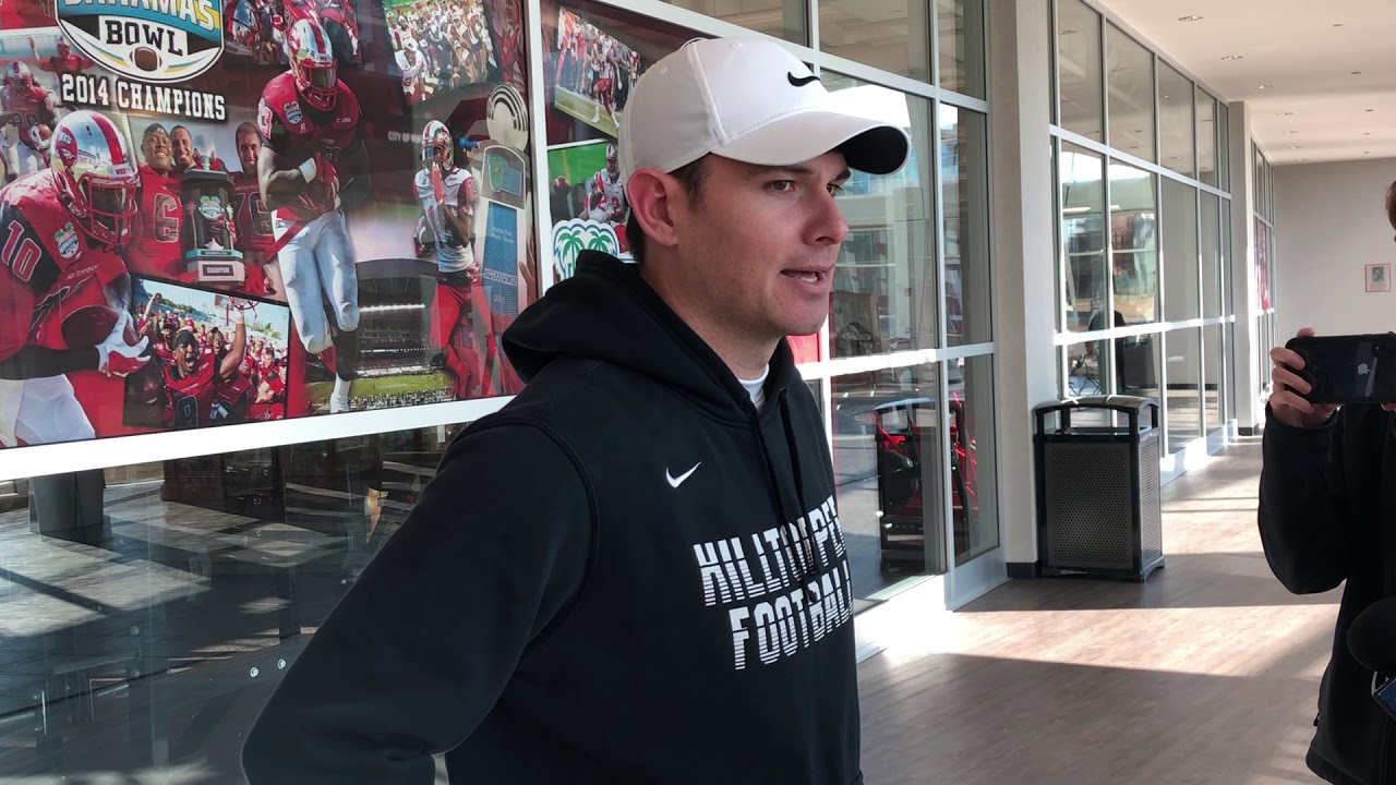 WKU Offensive Coordinator Bryan Ellis -- 12/19/19 - YouTube