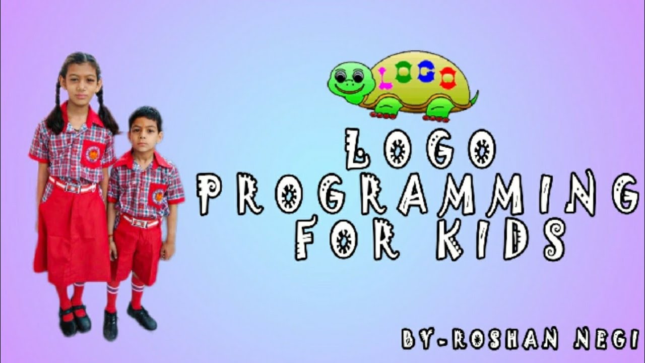 Logo commands with fill colours - YouTube
