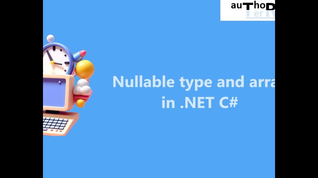 Nullable Type And Array In C Youtube