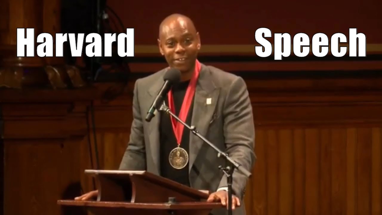 Dave Chappelle Harvard speech . - YouTube