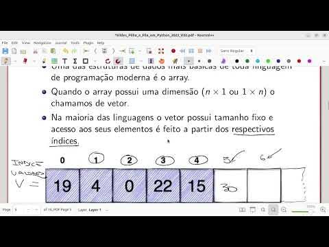 Pilhas e Filas em Python - Vídeo 1 - Arrays - YouTube