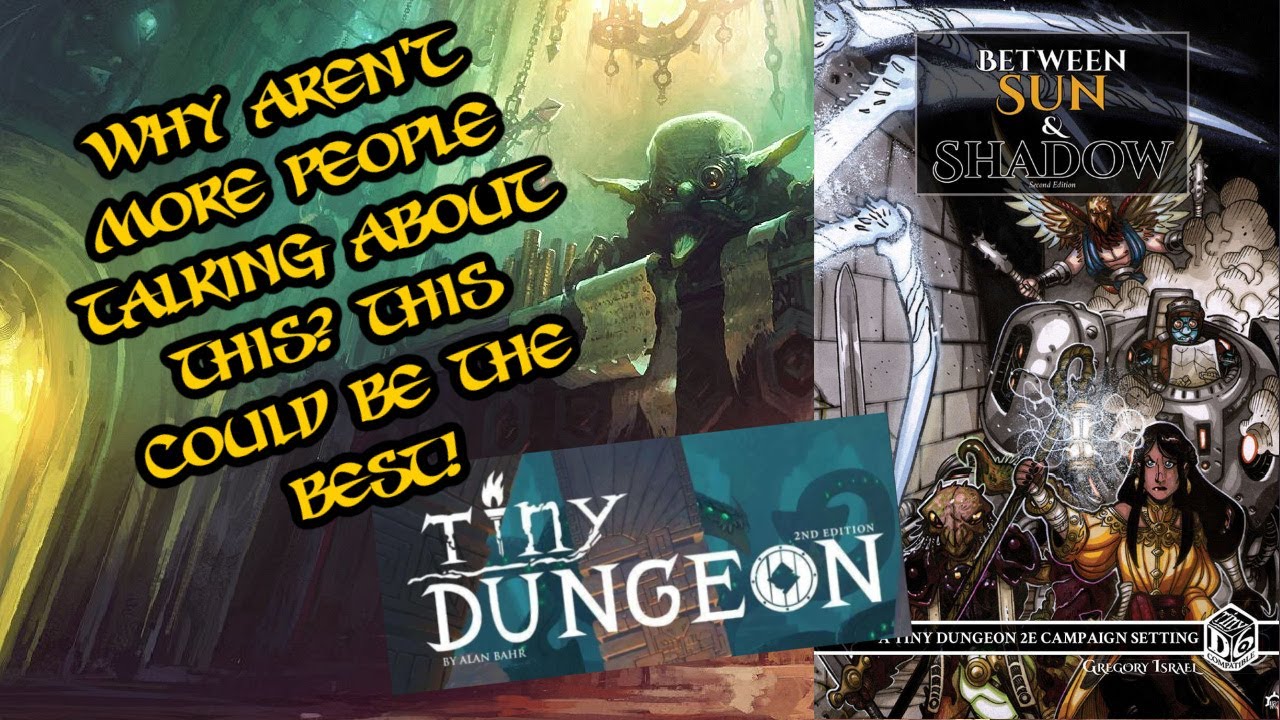 Tiny Dungeons / Between Sun and Shadow review - YouTube