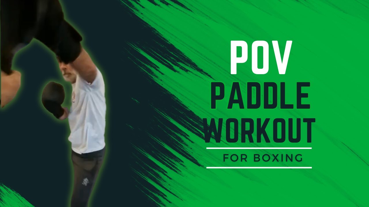Boxing POV Paddles Workout: A Game-Changer for Coaches and Boxers - YouTube