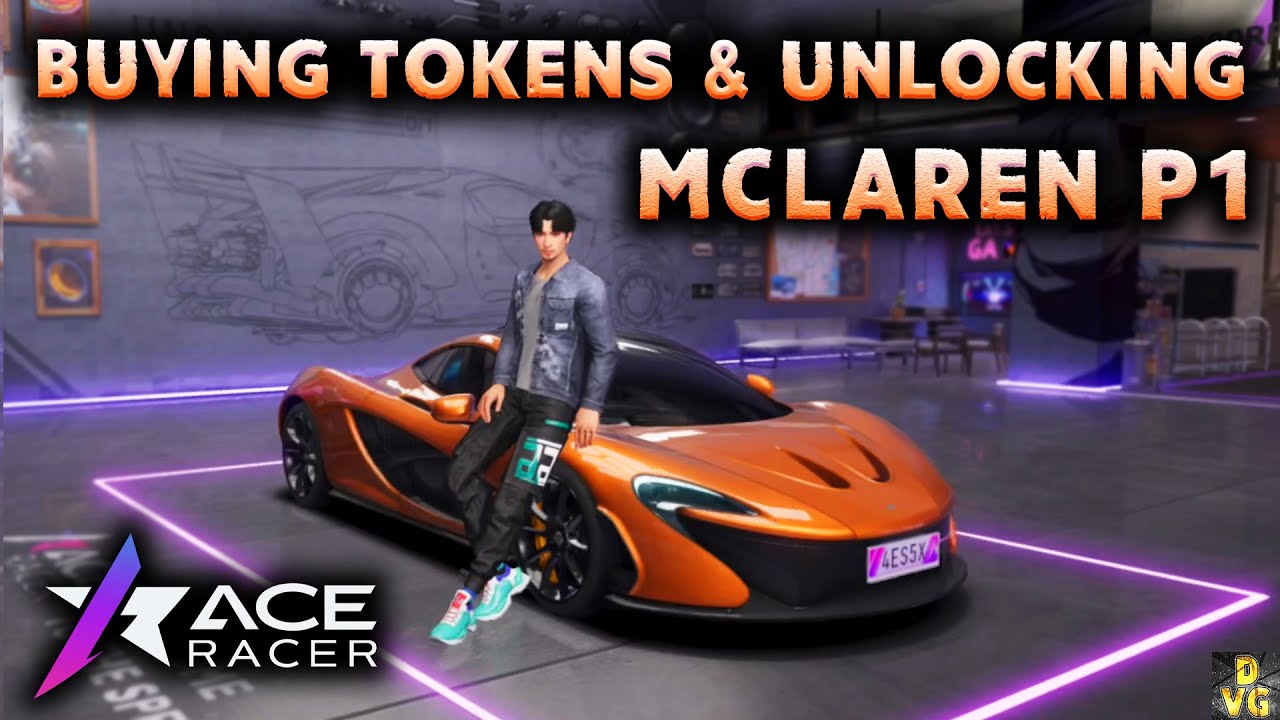 Ace Racer | Buying Tokens & unlocking the McLaren P1 - YouTube