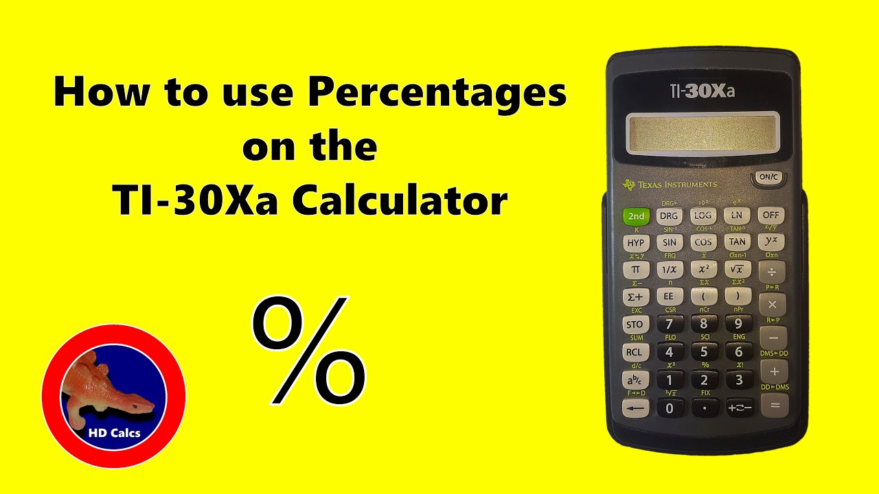 How To Calculate Percentages And Determine Taxes And Discounts On The TI 30Xa Calculator YouTube how-to-calculate-percentages-and-determine-taxes-and-discounts-on-the-ti-30xa-calculator-youtube