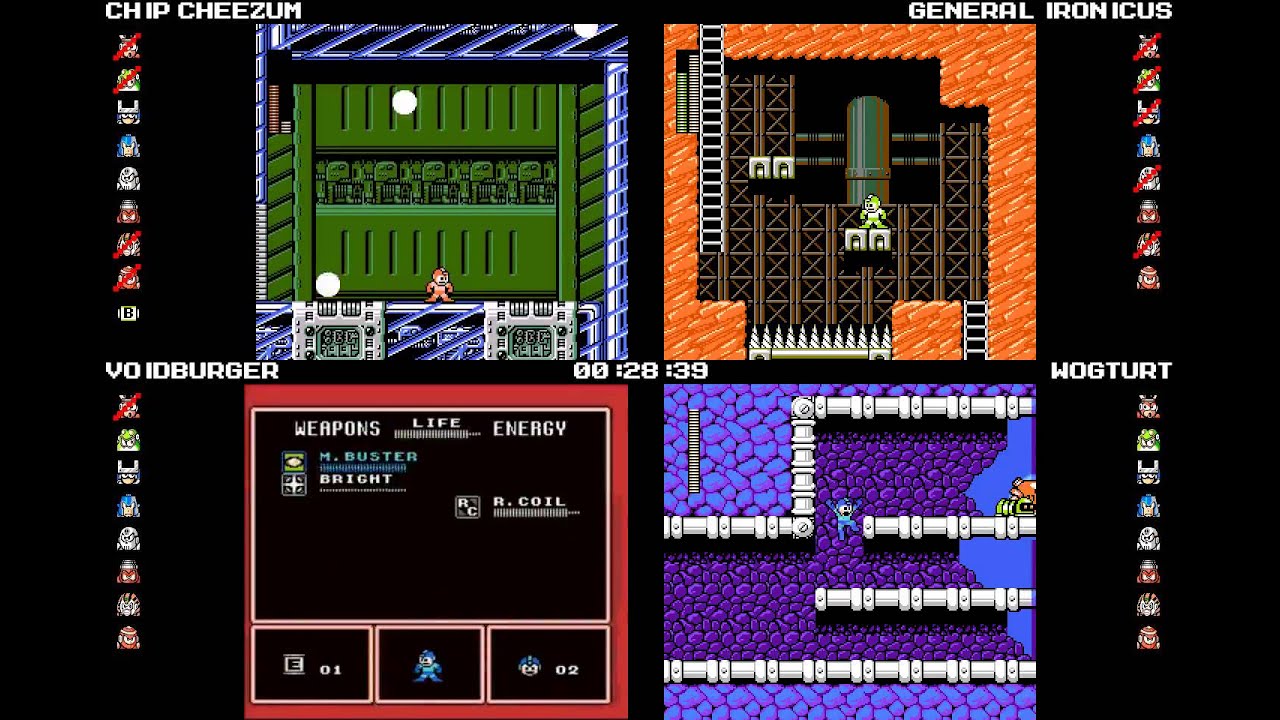 Mega Man 4 - Round 1 - Group 10 ~ Chip Cheezum, General Ironicus ...