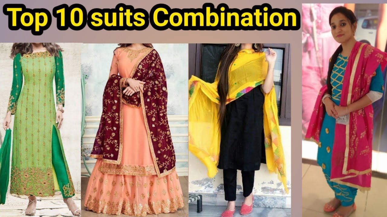 Top 10 color combination for suits and dresses | Trending color ...