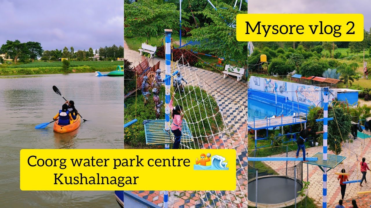 Coorg water park🚣🧗 || Mysore, Karnataka#coorgtrip #watersport # ...