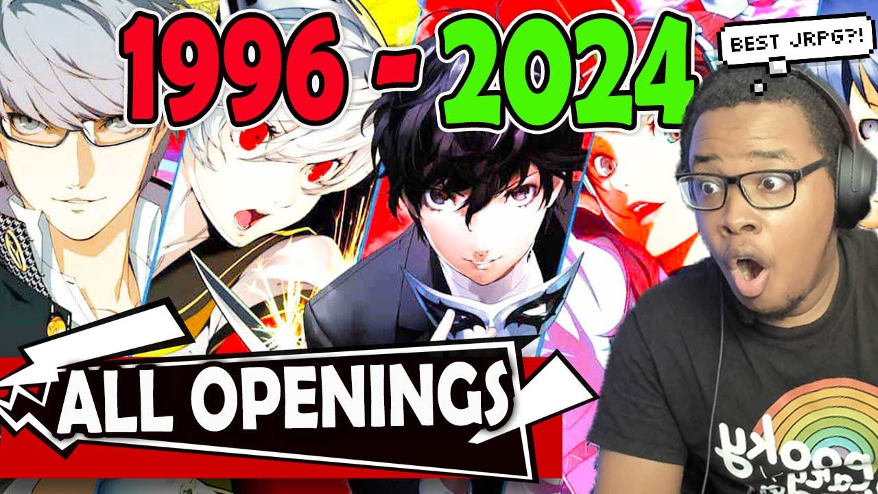 All Persona Openings Reaction 1996 - 2024 | New to Series but The Music ...