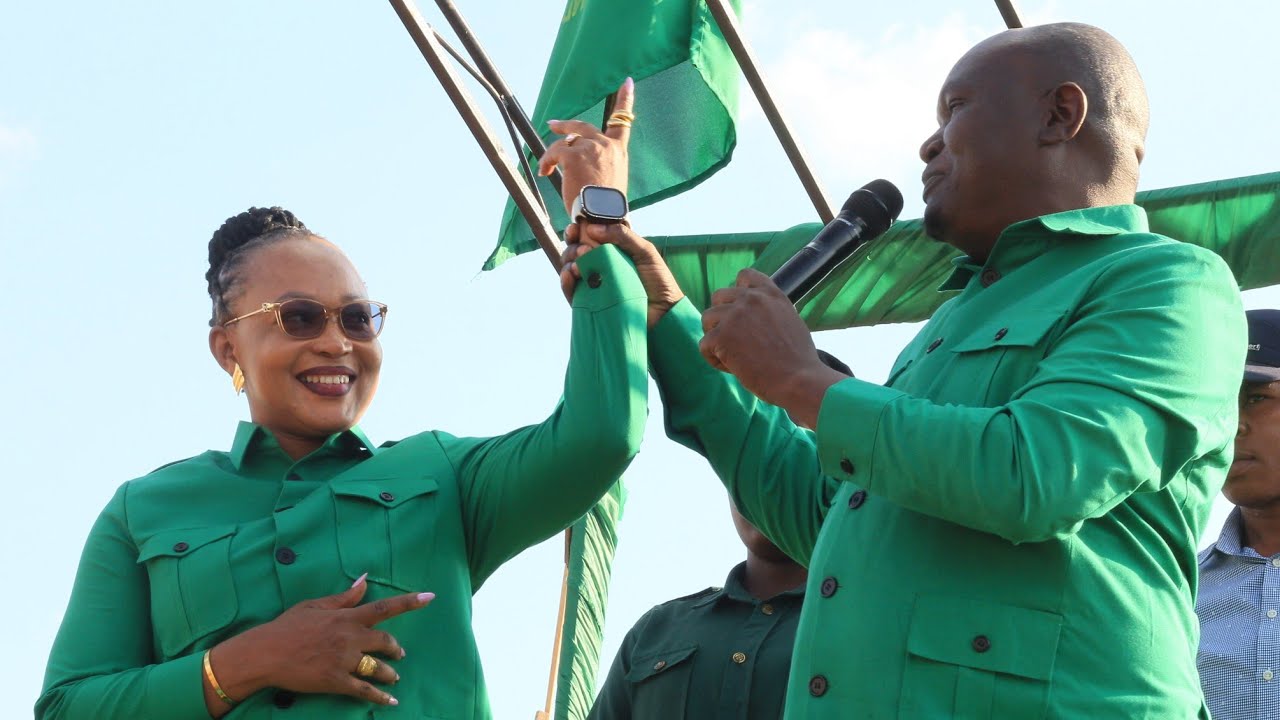KEMBAKI AMNADI ESTHER MATIKO KWENYE UZINDUZI KAMPENI TARIME MJINI ...
