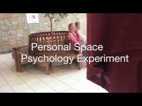 Personal Space Psychology Experiment - YouTube