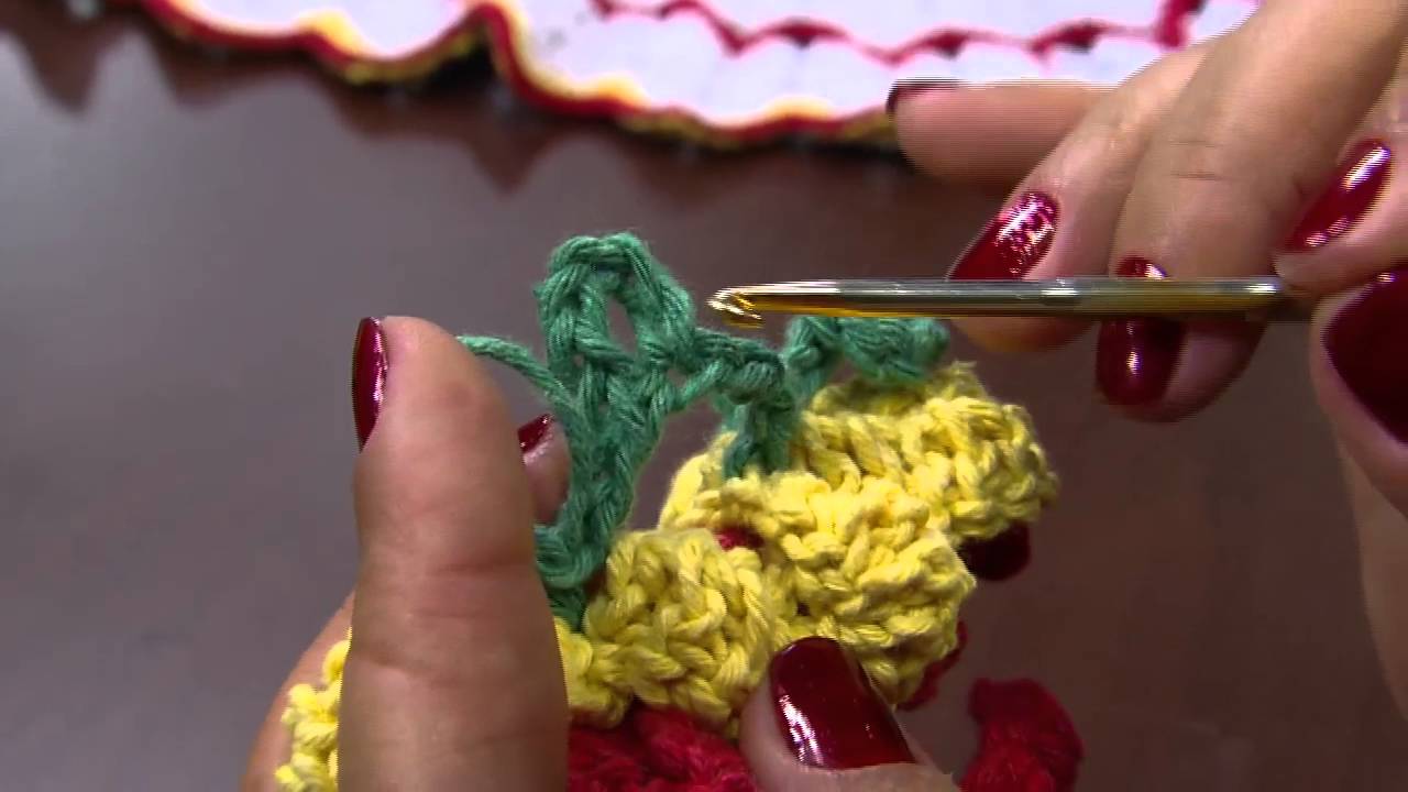 Mulher.com - 02/02/2016 - Tapete charme em crochê - Maria José PT2 ...