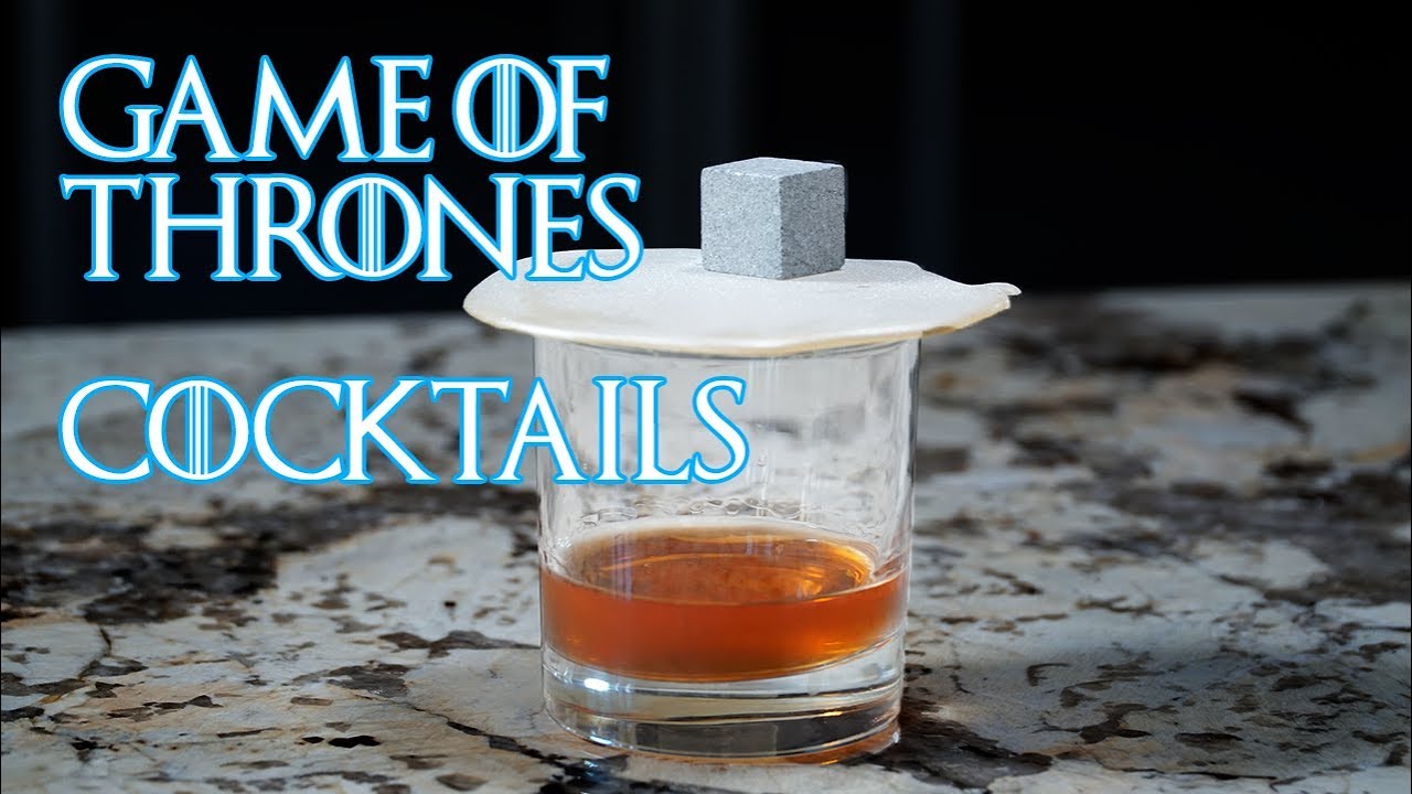 3 Cocktails based on Game Of Thrones Season 7 - YouTube