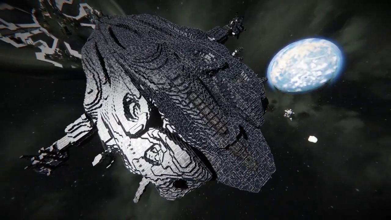 Space Engineers: Stargate - Wraith ZPM Super Hive vs. Atlantis City ...