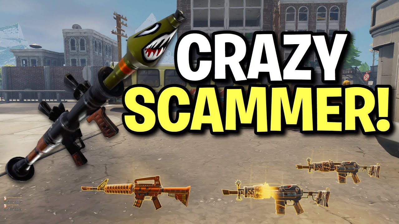 The Craziest Scammer Ever Scams Himself! (Scammer Get Scammed) Fortnite ...