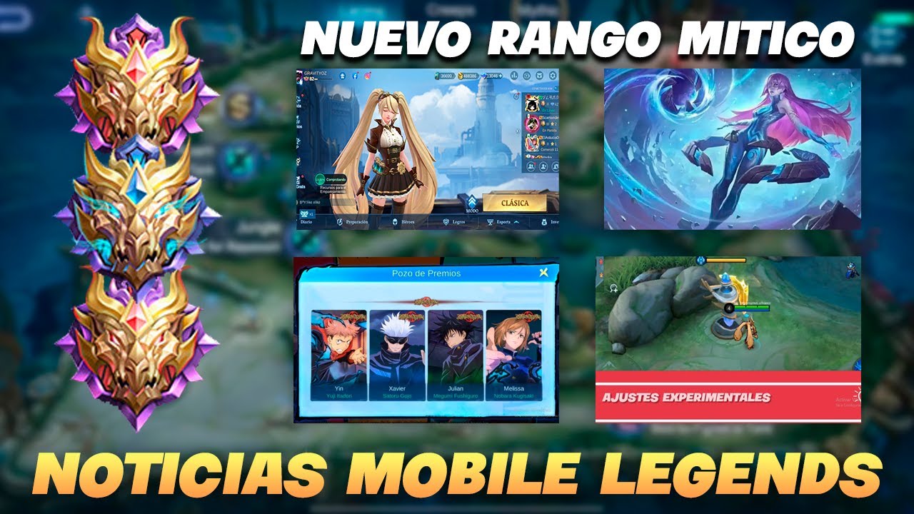 Noticias Mobile Legends | Nuevo rango | Mobile Legends: Bang Bang - YouTube