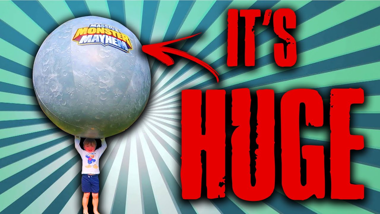 Massive Moon Ball by Massive Monster Mayhem | Toy review Tuesday - YouTube