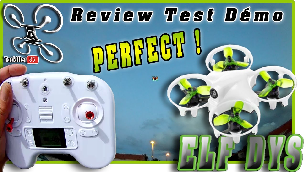 ELF DYS Racer FPV RTF Review Test Demo / LA PERFECTION !!! - YouTube