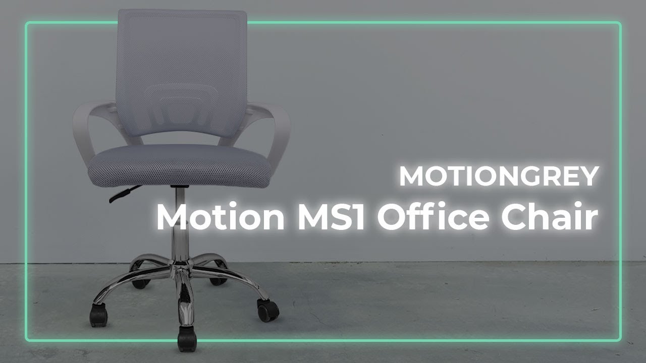 Motion MS1 Mesh Office Chair Installation Guide - YouTube